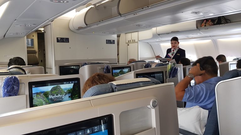 Upgraded to Business Class on Philippine Airlines - Ridvan Baluyos
